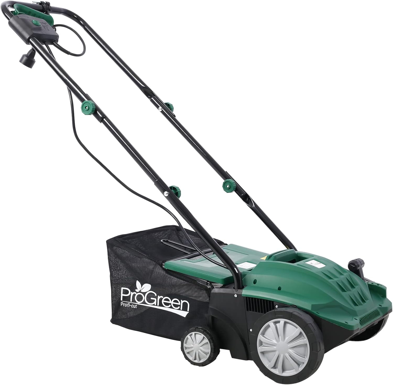 2-in-1 13-inch Electric Dethatcher Scarifier, 12 Amp Garden Scarifier ...