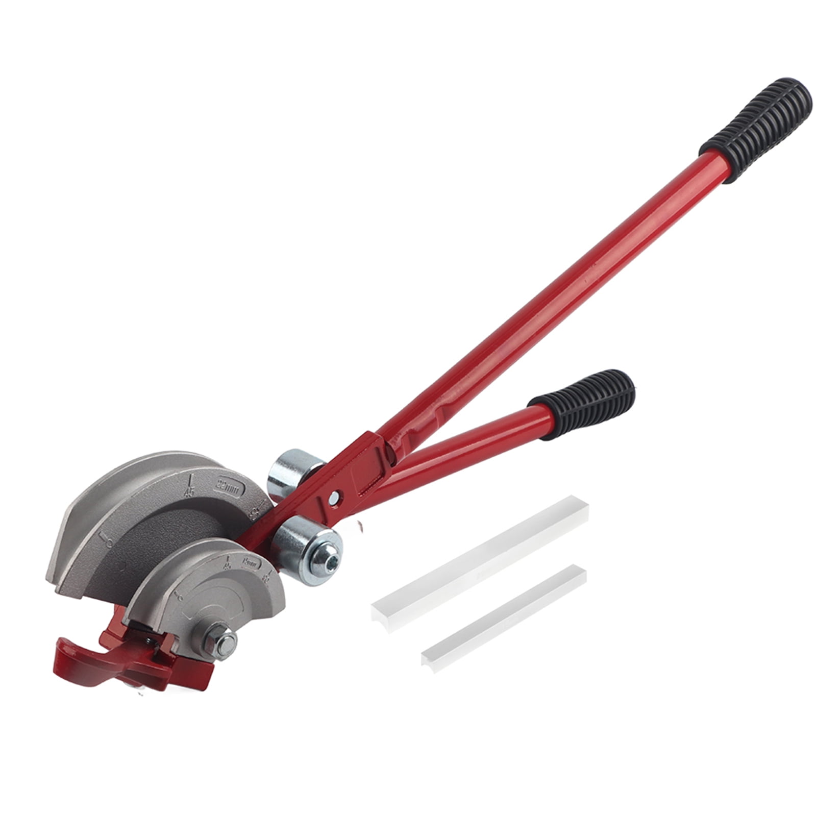 2 in 1 180° Handheld Red Pipe Bender Heavy Duty Tube Bending Tool 15mm ...