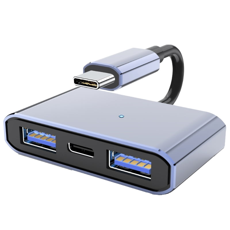 2 in 1/3 in 1 Type C Converters Dock Adapter Cable Cord Support Fast ...