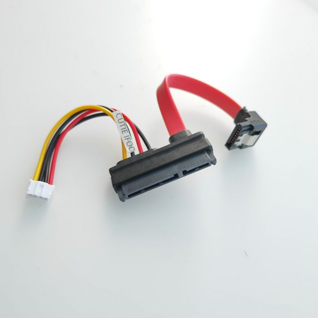 2-in-1 7Pin SATA DATA + 2.0mm 4Pin Power Combo 7+15 Pin 22P SATA ...