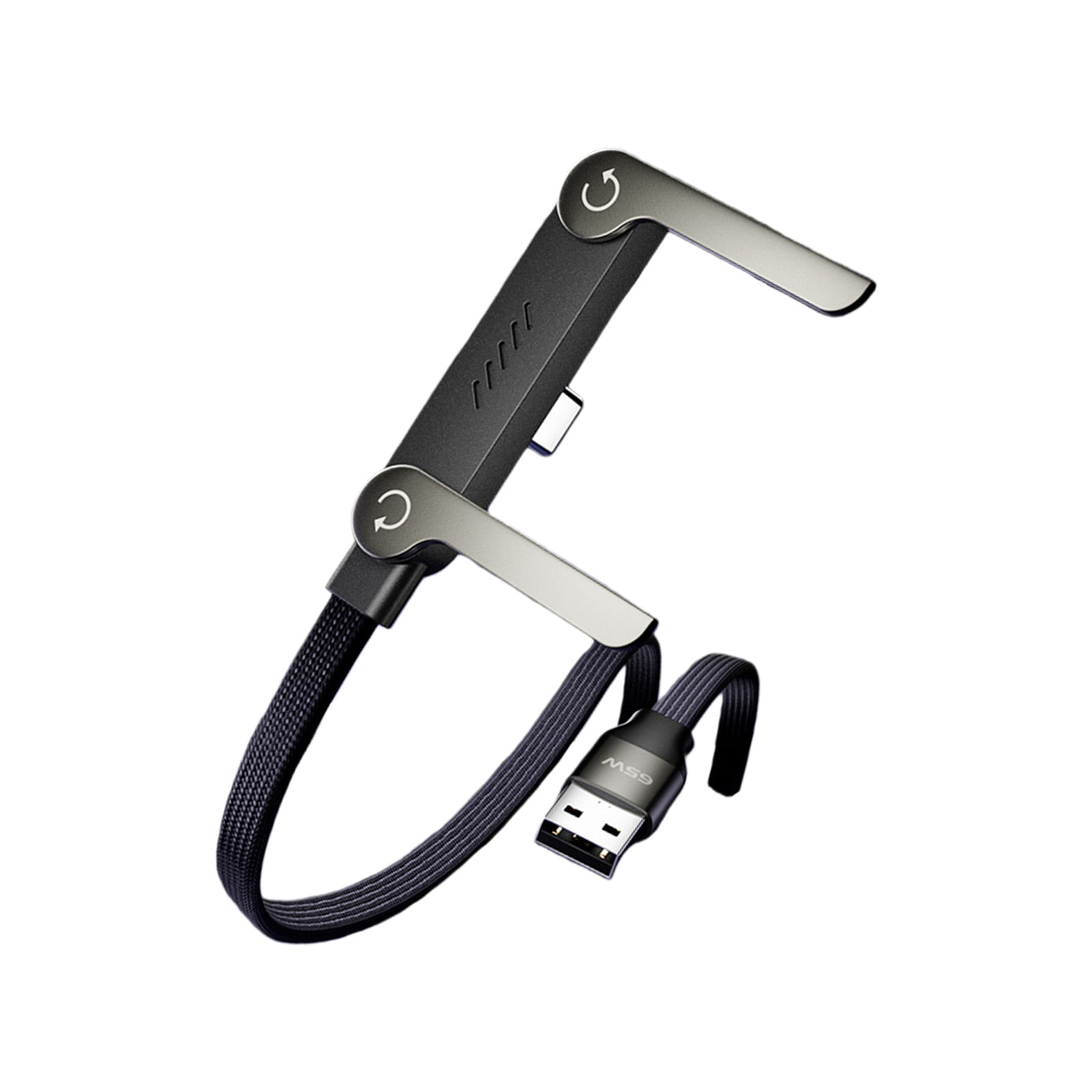 2 in 1 Adjustable Angles Folding Stand USB C Cable For 360 Degree ...