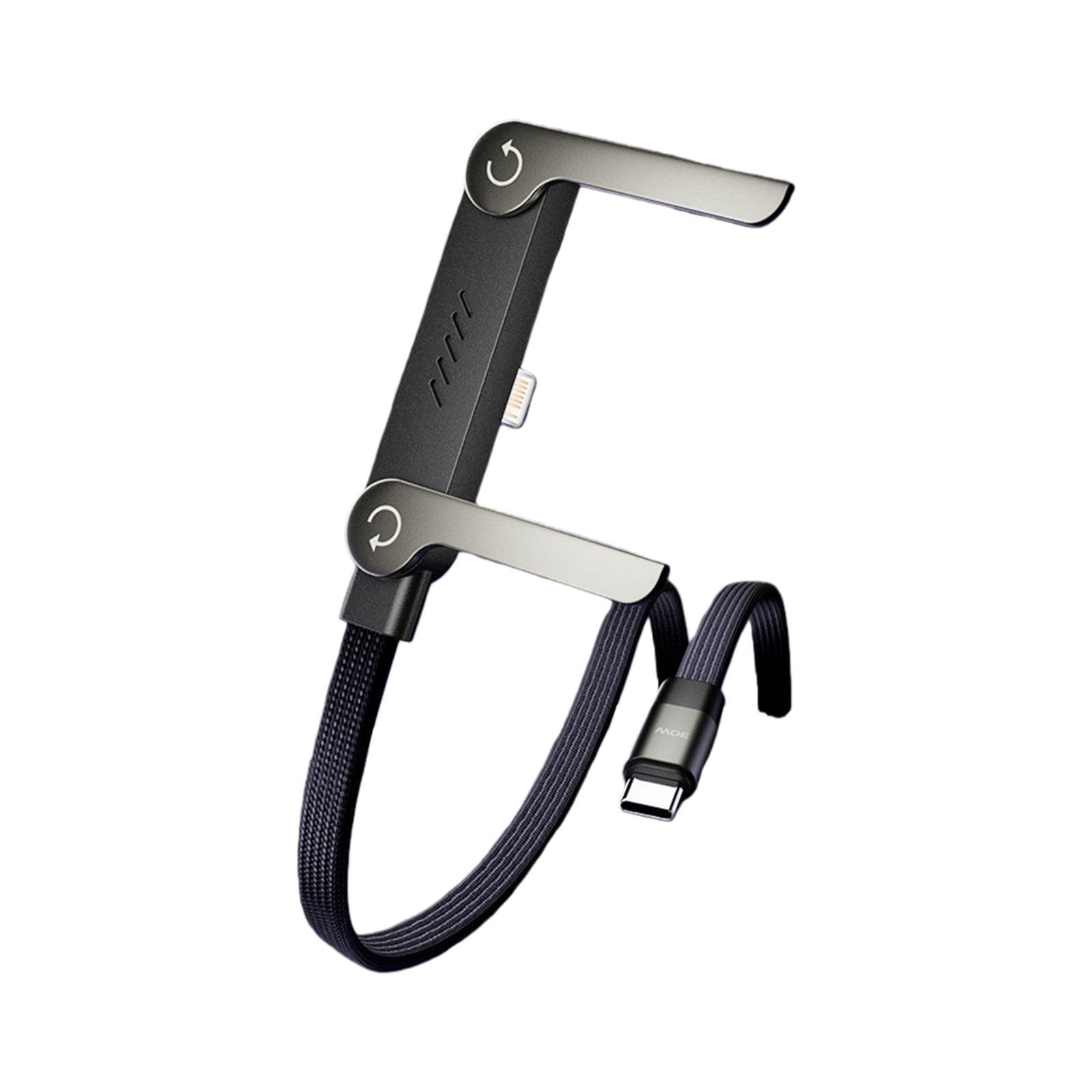 2 in 1 Adjustable Angles Folding Stand USB C Cable For 360 Degree ...