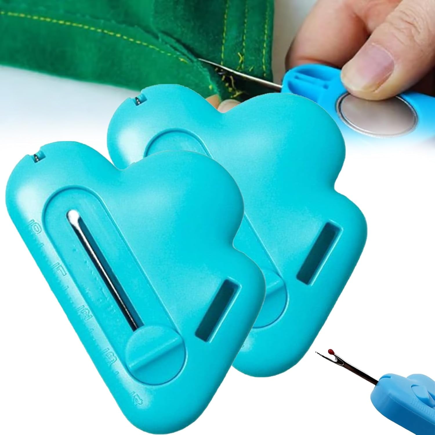 2-in-1 Adjustable Seam Guide with Built-in Seam Ripper, 2025 New 2 in 1 ...