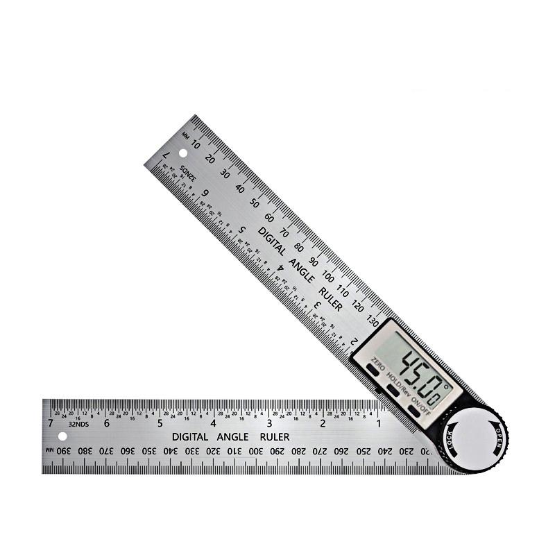 2 in 1 Angle Finder Ruler with 7 Inch/200mm Angle Measuring Tool for ...