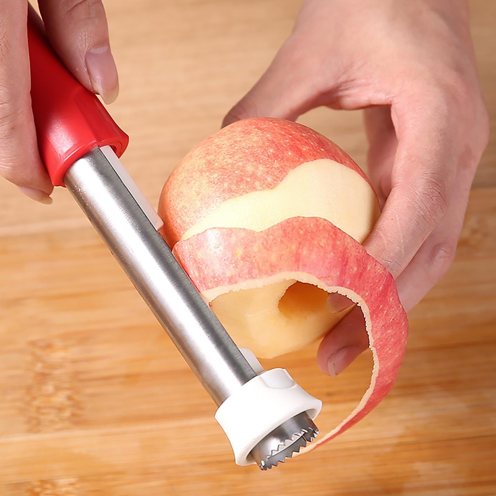 2 in 1 Apple Corer and Peeler,2024 New Upgrade Stainless Steel Apple Corer Tool,Household ...