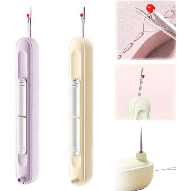 2 in 1 Automatic Needle Threaders Seam Ripper,Quilting Supplies Sewing ...