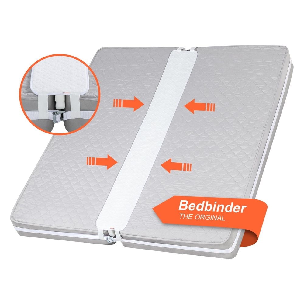 2-in-1 Bed Bridge Twin to King with Attached Sheet - Twin Bed Connector ...
