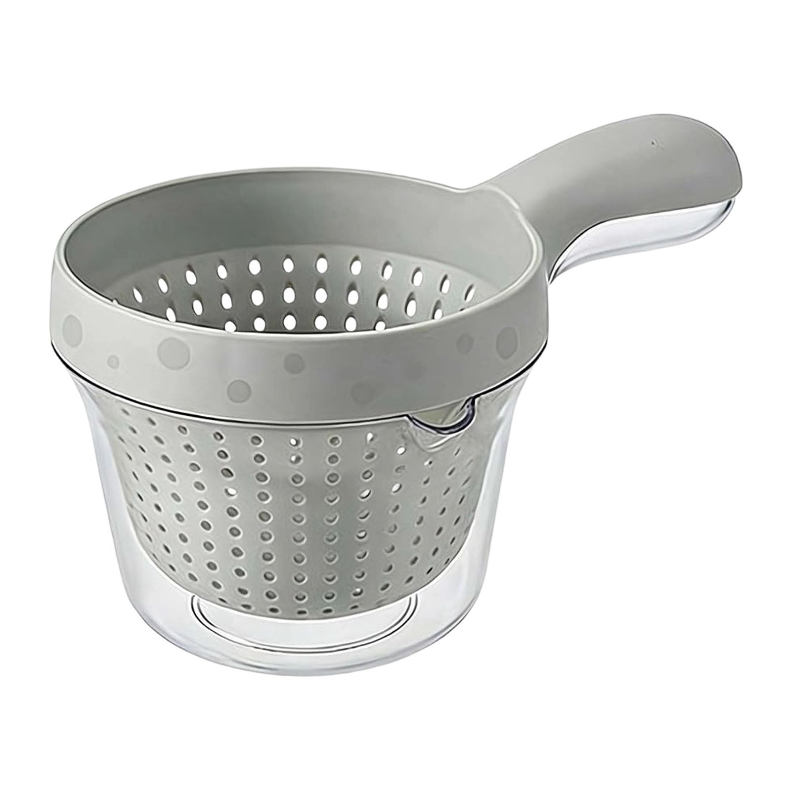 2-in-1 Berry Washer Colander with Handle, Small Vegetable Washing Bowl ...