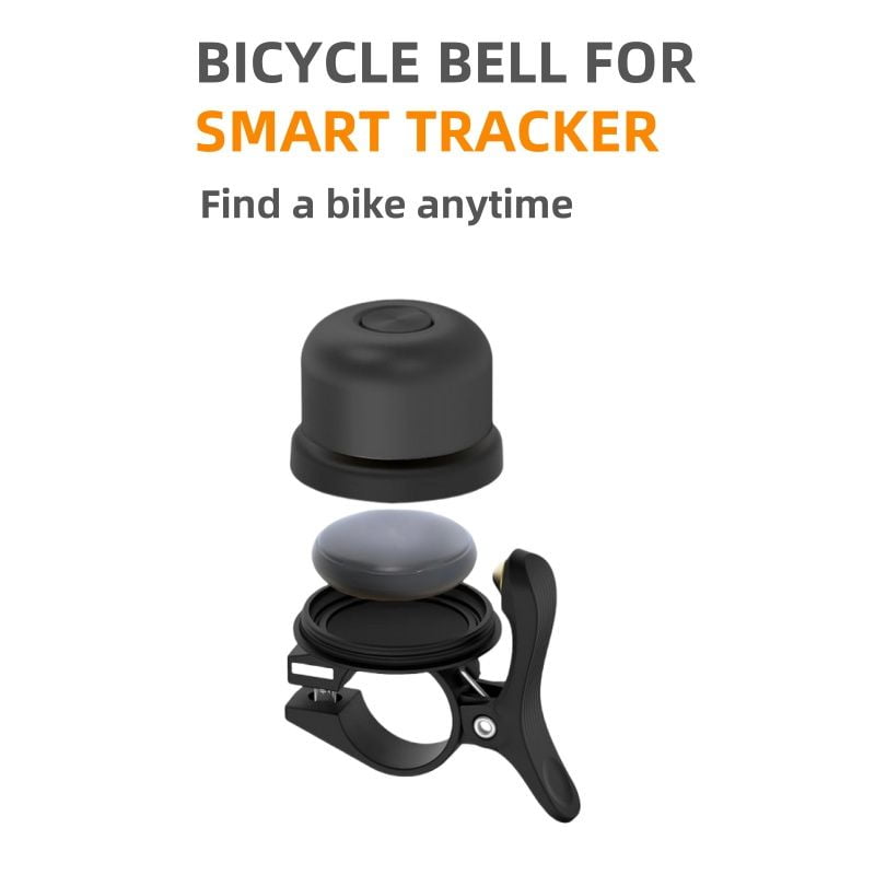 2-in-1 Bike Bell with GPS Tracker – Smart Anti-Theft Locator for ...