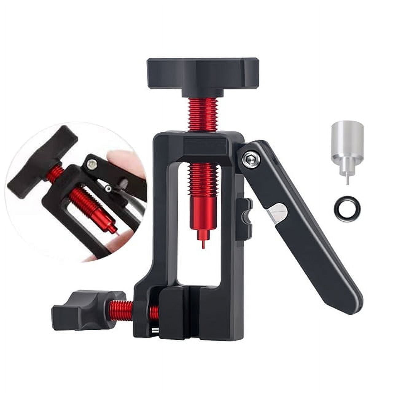 2 in 1 Bike Hydraulic Disc Brake Oil Needle Tools Driver Hose Cutter ...