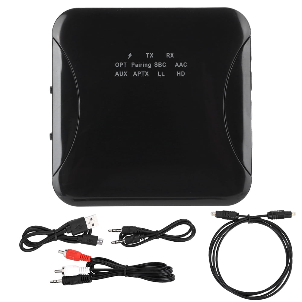2-in-1 Bluetooth 5.0 Receiver Transmitter Adapter with Optical Fiber ...