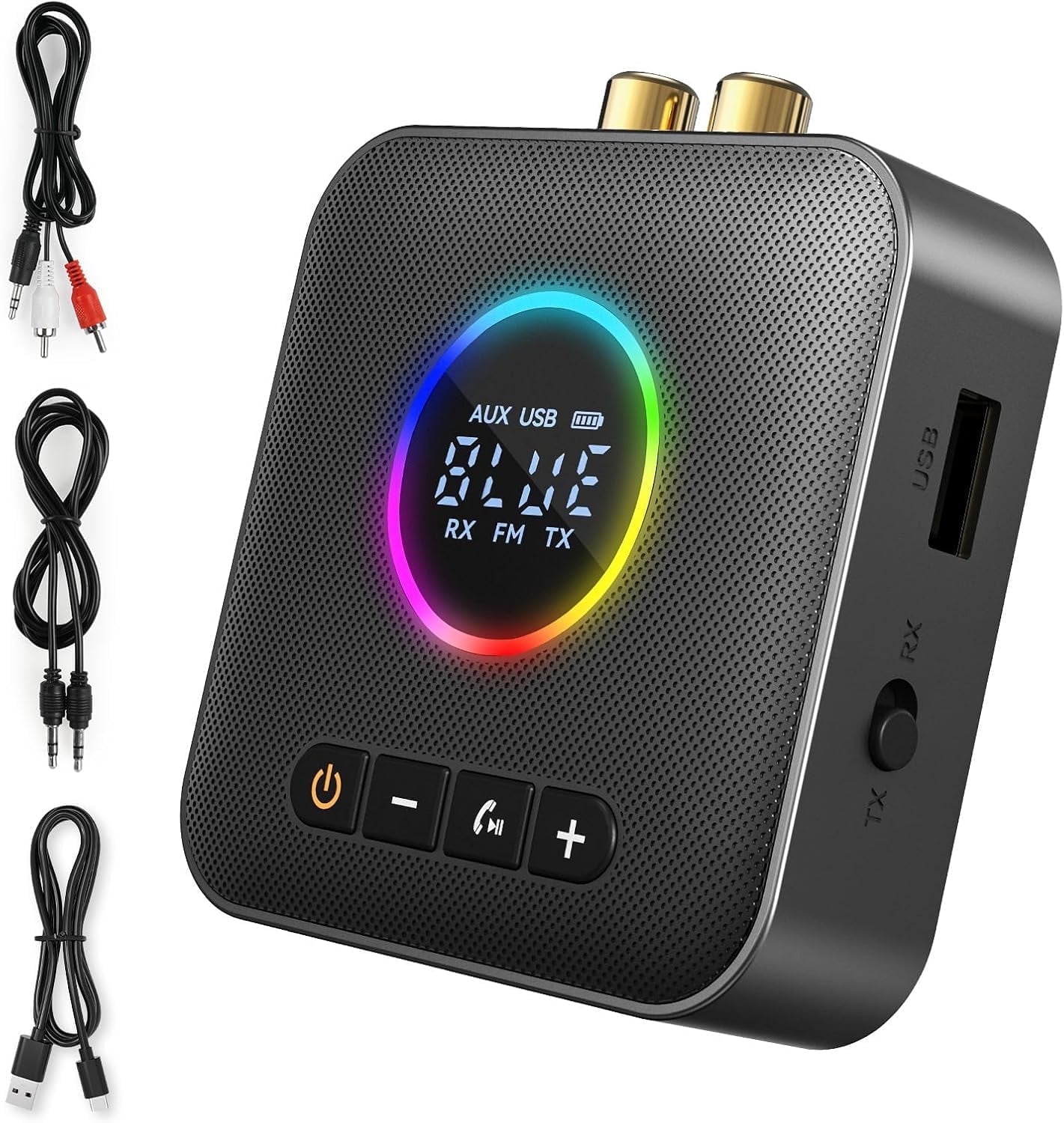 2-in-1 Bluetooth 5.4 Transmitter & Receiver, Bluetooth 5.4 HiFi ...