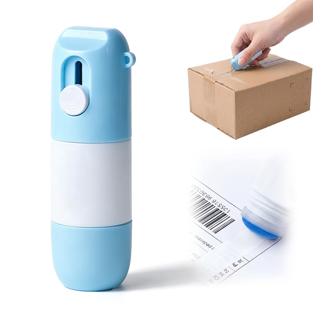 2-in-1 Box Cutter & Thermal Paper Eraser, Instant Permanent Redaction ...