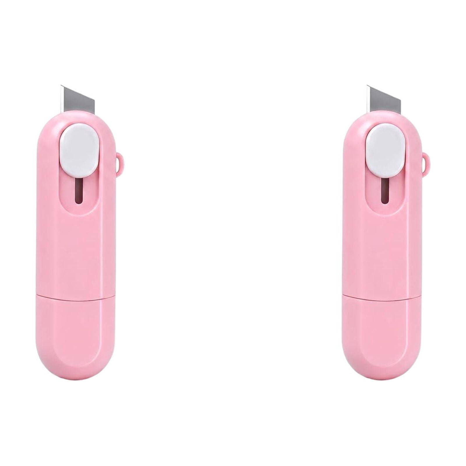 2-in-1 Box Cutter and Thermal Paper Eraser Pen, Privacy Label Ink ...
