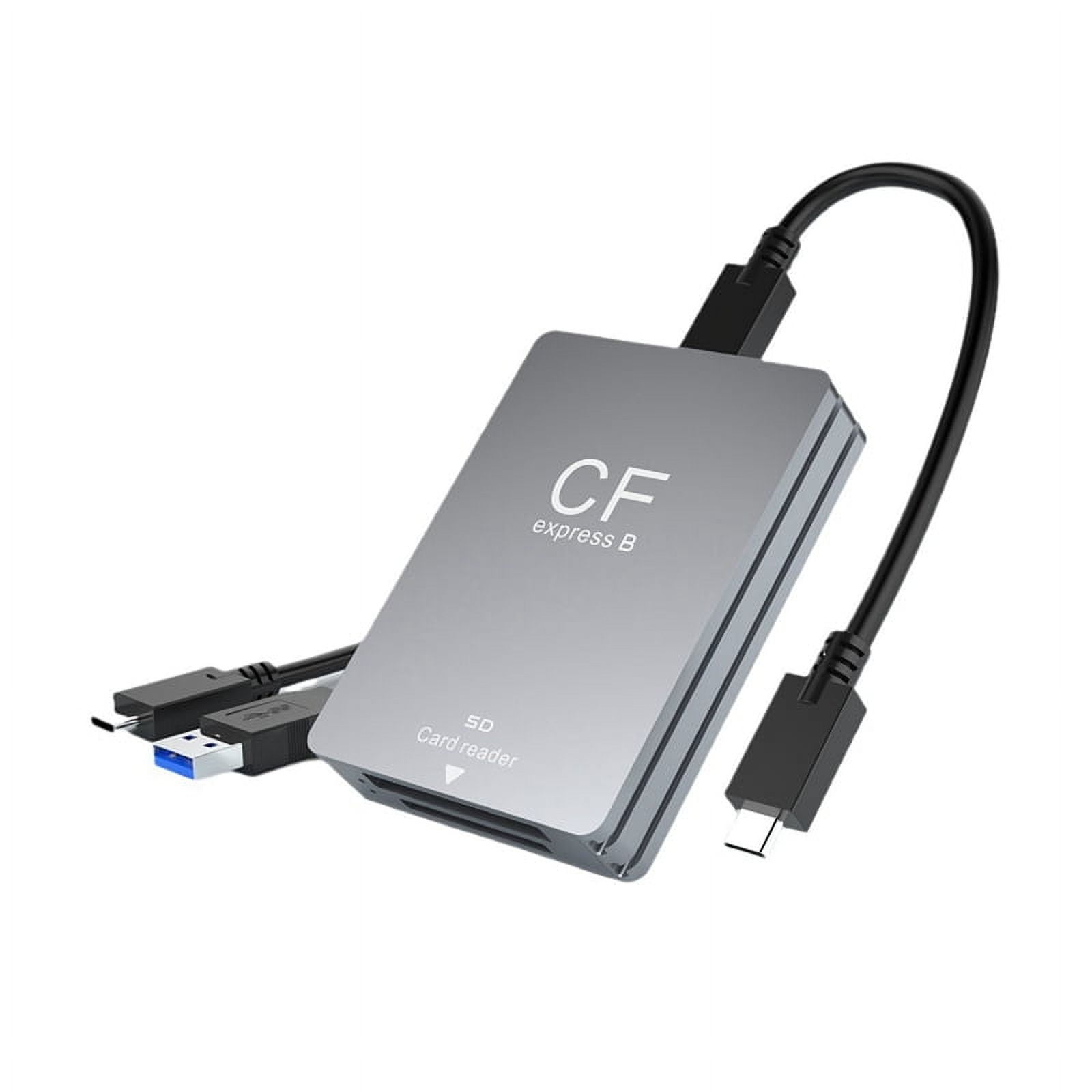 2 in 1 CFexpress Type B SD Card Reader CFexpress Reader USB 3.2 10Gbps ...