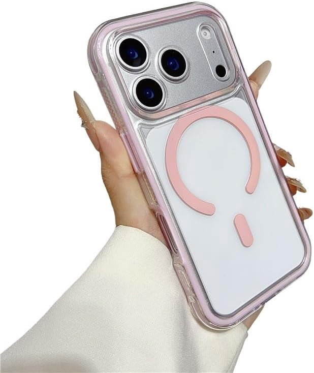 2 in 1 Camera Protection Clear Magnetic Phone Case for iPhone ...