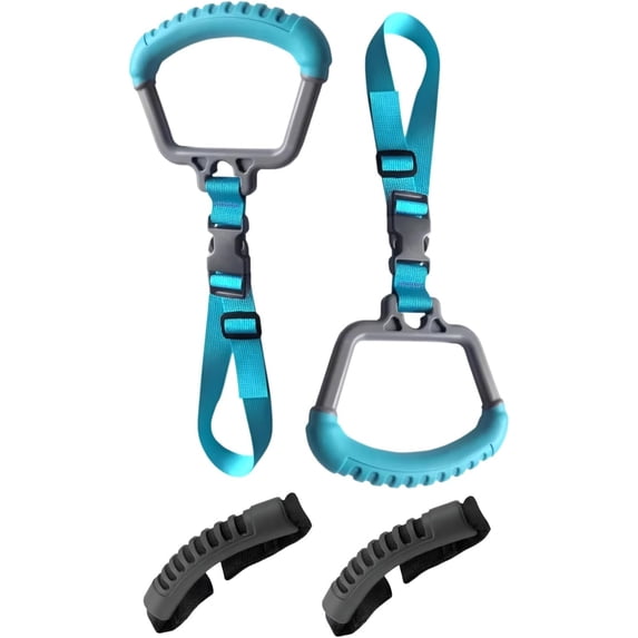 2-in-1 Car Assist Handle Kit | Adjustable Overhead & Backseat Grab Bar ...