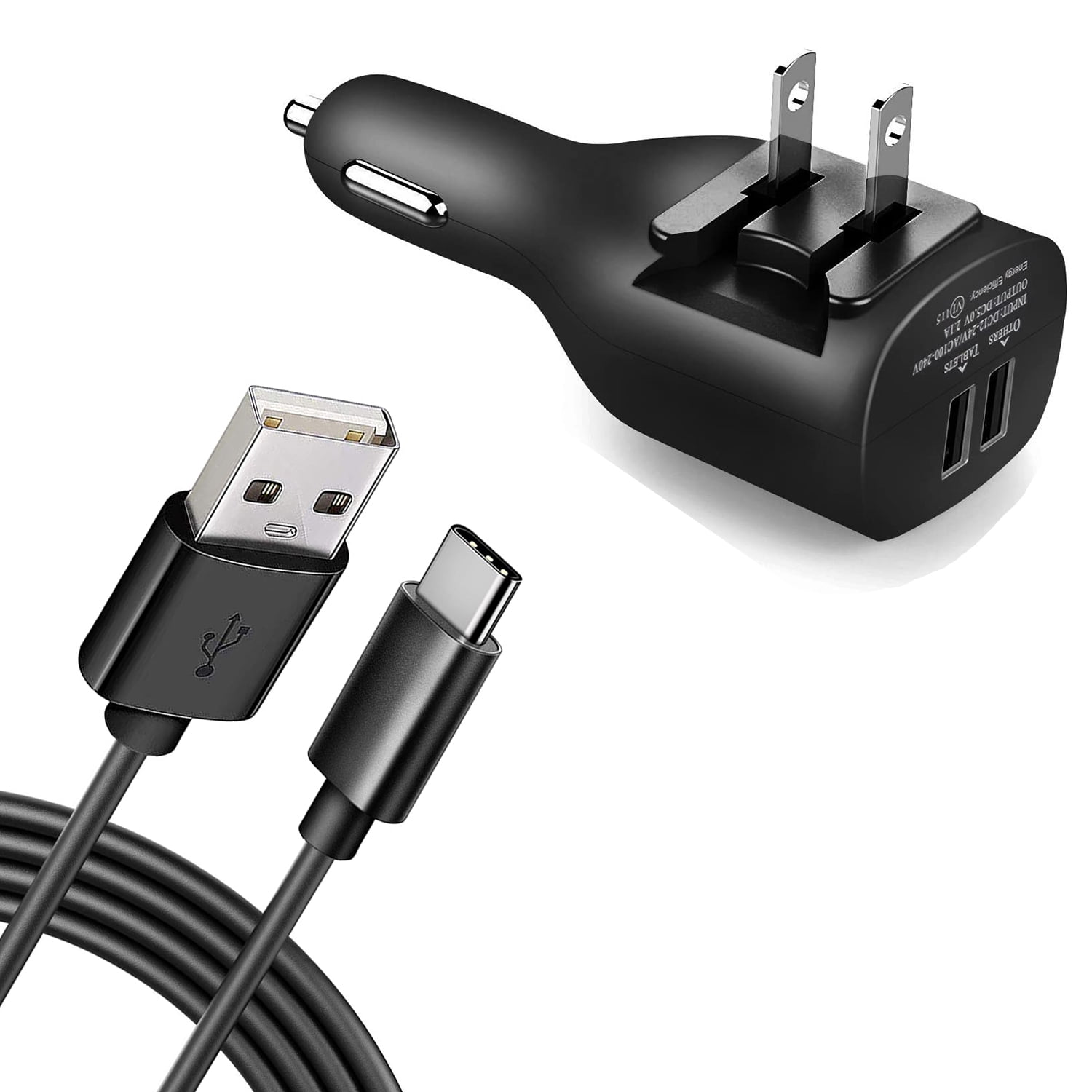 2-in-1 Car Home Charger Compatible With iPad 10.9"/11" (2022,2025 ...