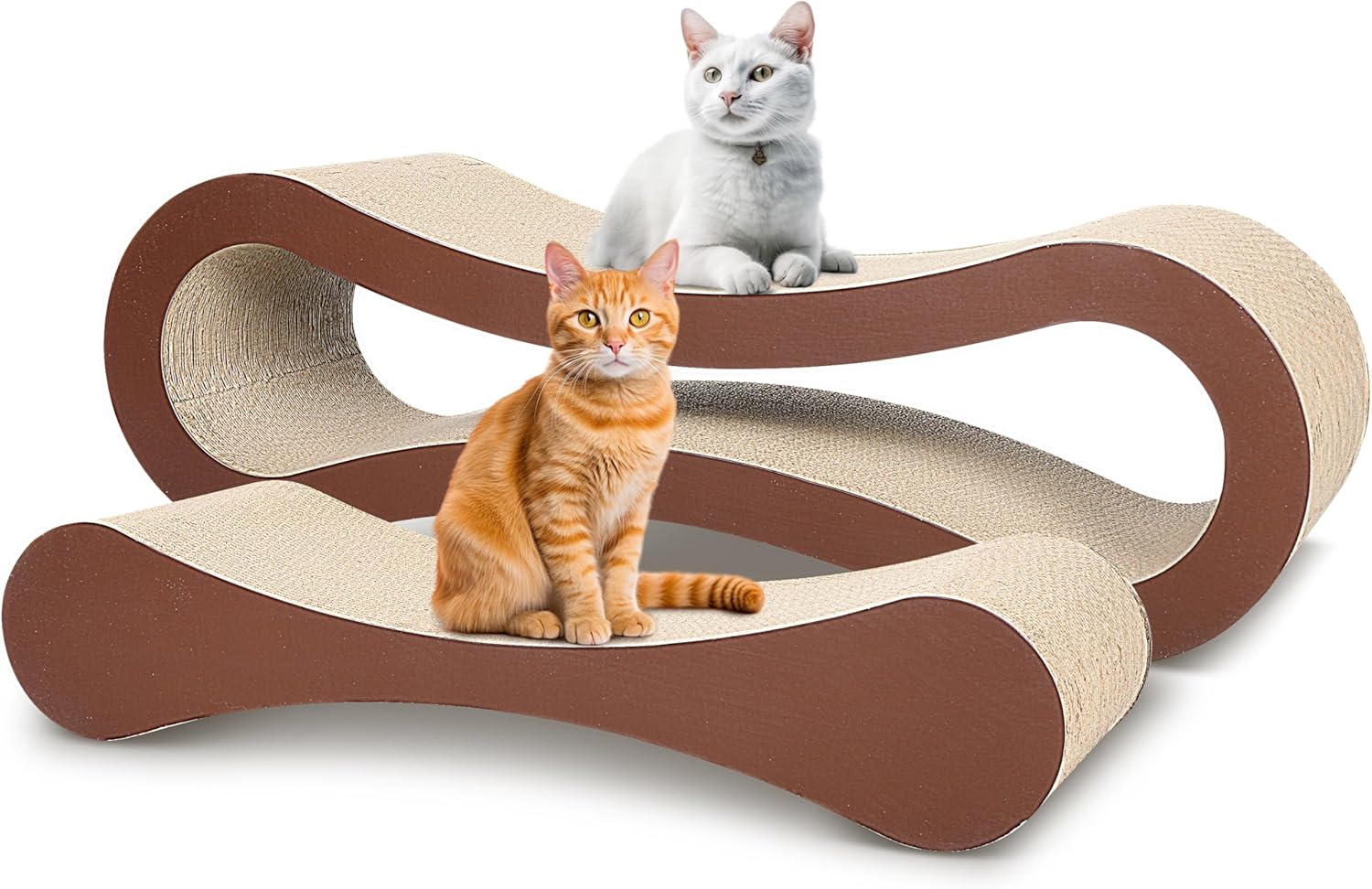 2 in 1 Cat Scratcher Cardboard, Cat Scratching Board Furniture ...