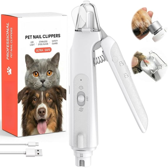 2-in-1 & Clipper with - Dual Highlight LED Reduce Over-Trimming, Long ...