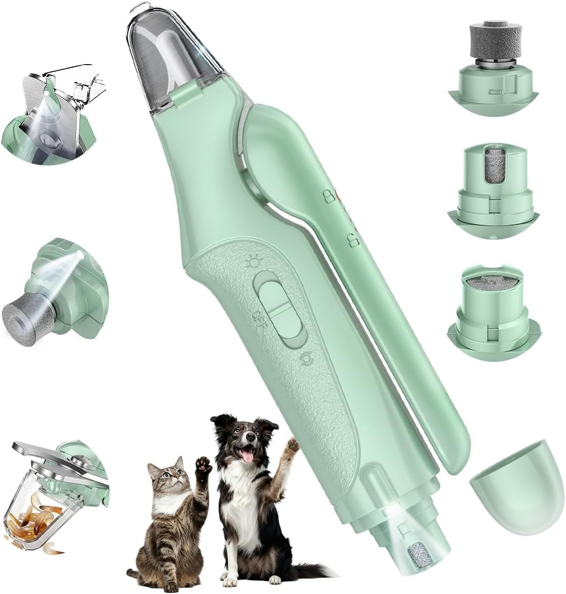 2-in-1 Clippers & Clippers Trimmers for Large Medium Small Dogs Cats ...
