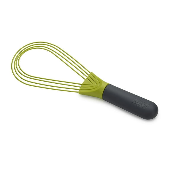 2-in-1 Collapsible Twist Whisk - Silicone-Coated Steel Wire Balloon ...
