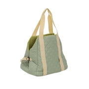 2-in-1 Convertible Pet Carrier Tote Expandable Soft Plush Travel Bag ...