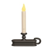 2-in-1 Cordless Window Candle, Dusk till Dawn Sensor, Amber and Warm ...