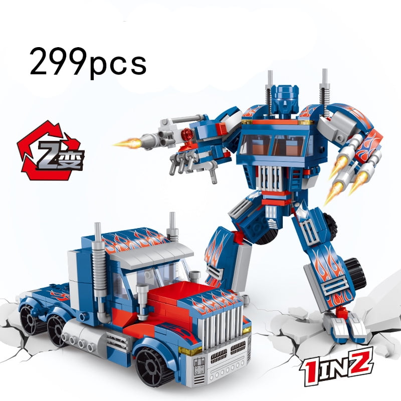 2 in 1 Deformation Hornet Robot Building Blocks Sets Bricks Mecha ...