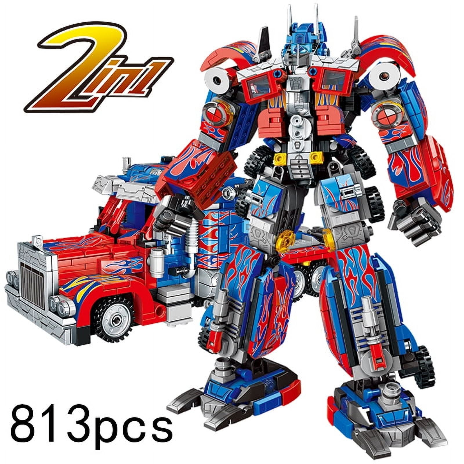 2 in 1 Deformation Hornet Robot Building Blocks Sets Bricks Mecha ...