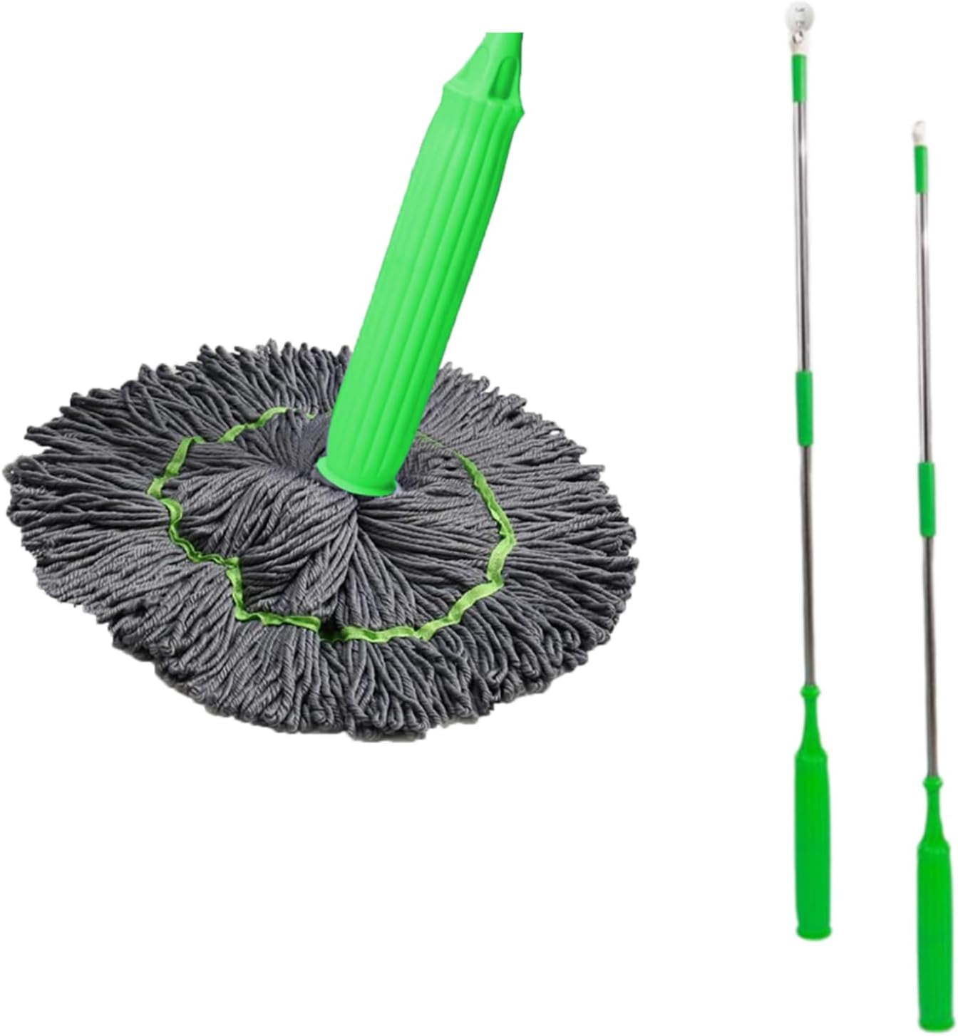 2 in 1 Dehydrated Mop, Self-Wringing Twist Mops for Floor Cleaning ...