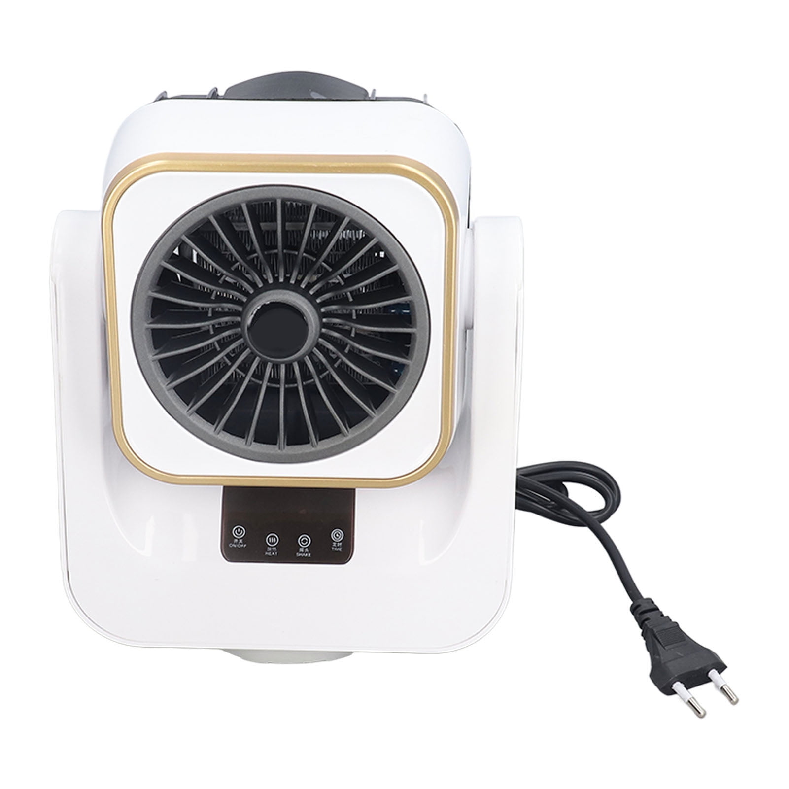 2 in 1 Desktop Cooler Heater Tip Over Protection Touch Screen Home ...