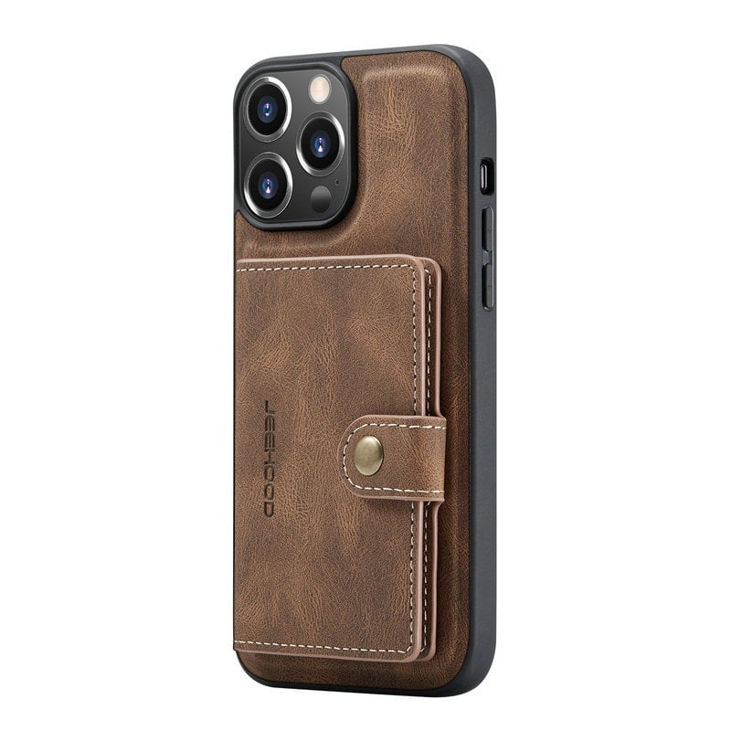 2 in 1 Detachable Cards Slot Phone Case for iPhone 16 Pro Max 16E 15 ...