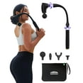 2-in-1 Detachable Percussion Massage Gun with Extension Handle, Back ...