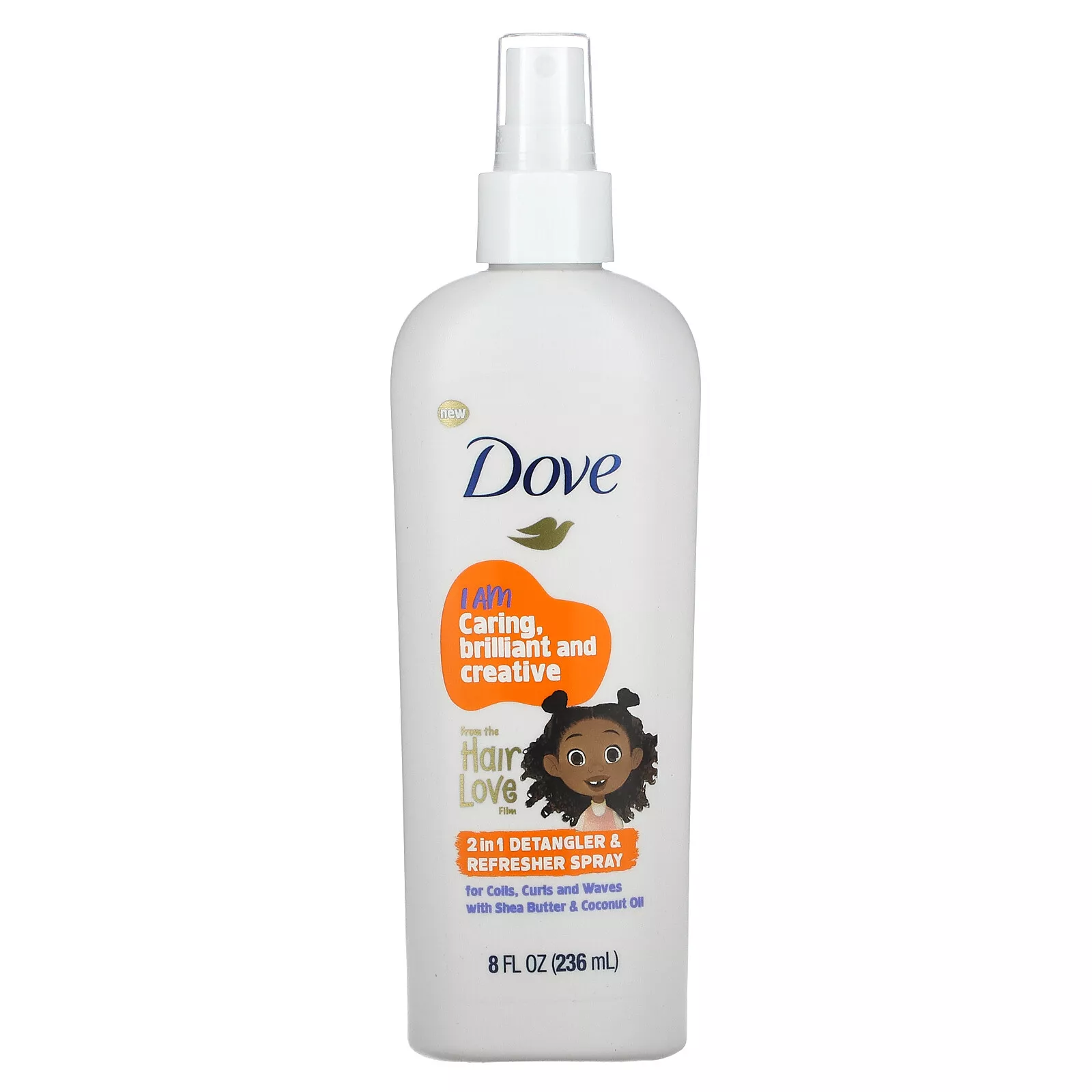 2 in 1 Detangler & Refresher Spray, 8 fl oz (236 ml) - Walmart.com