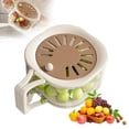 2-in-1 Draining and Preservation Basket Multifunctional Fruit and ...