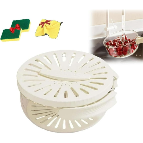 2-in-1 Draining and Preservation Basket: Simplify Washing & Storing ...