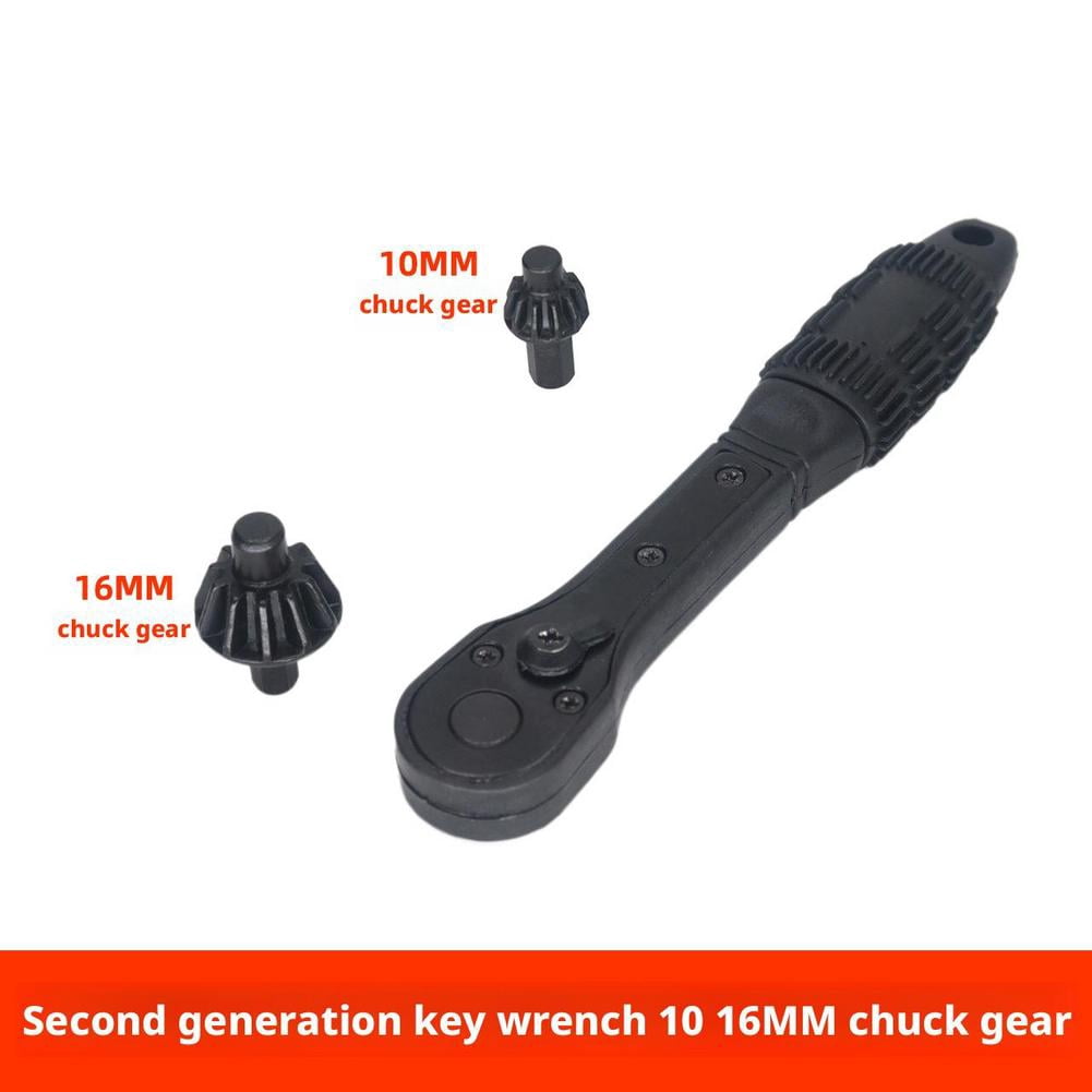 2 in 1 Drill Chuck Ratchet Spanner,Universal Double Head Drill Chuck ...