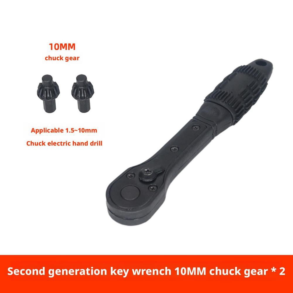 2 in 1 Drill Chuck Ratchet Spanner,Universal Double Head Drill Chuck ...