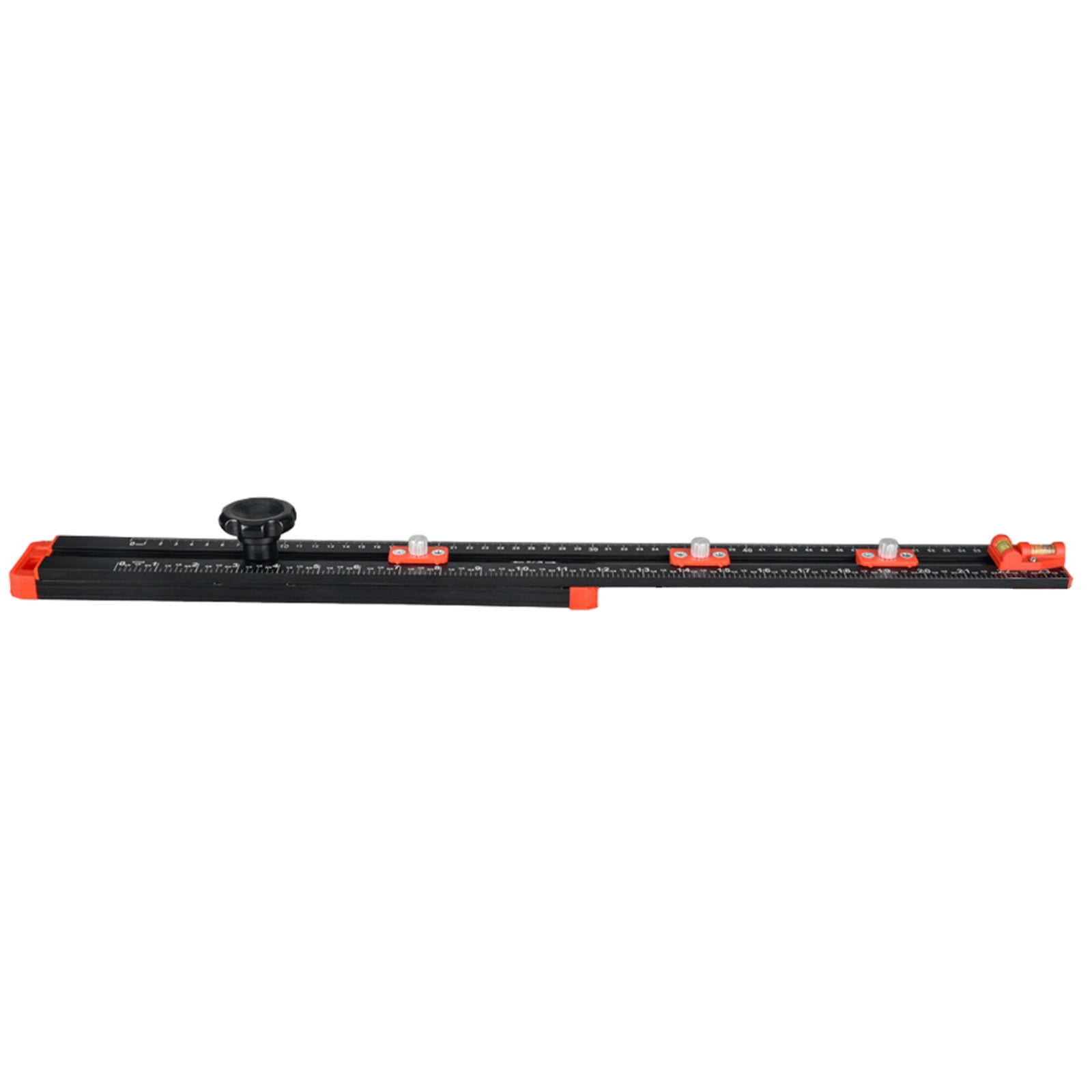 2 in 1 Drilling Positioning Ruler 60cm T Square Ruler Woodworking Ruler ...