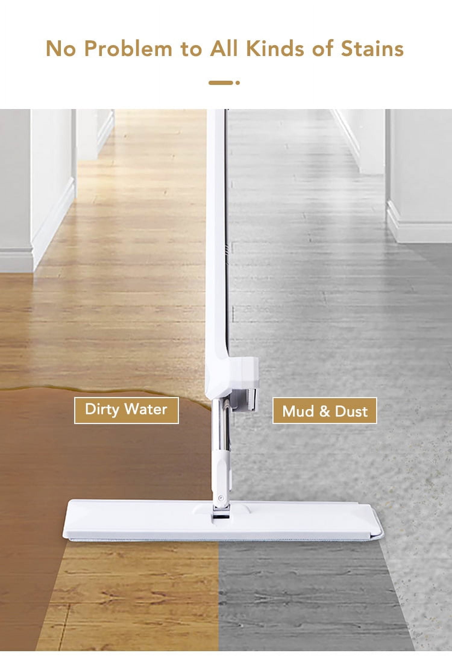 Maxjunem 2-in-1, Dry and Wet Multi Surface Floor Cleaner, Hand Free ...