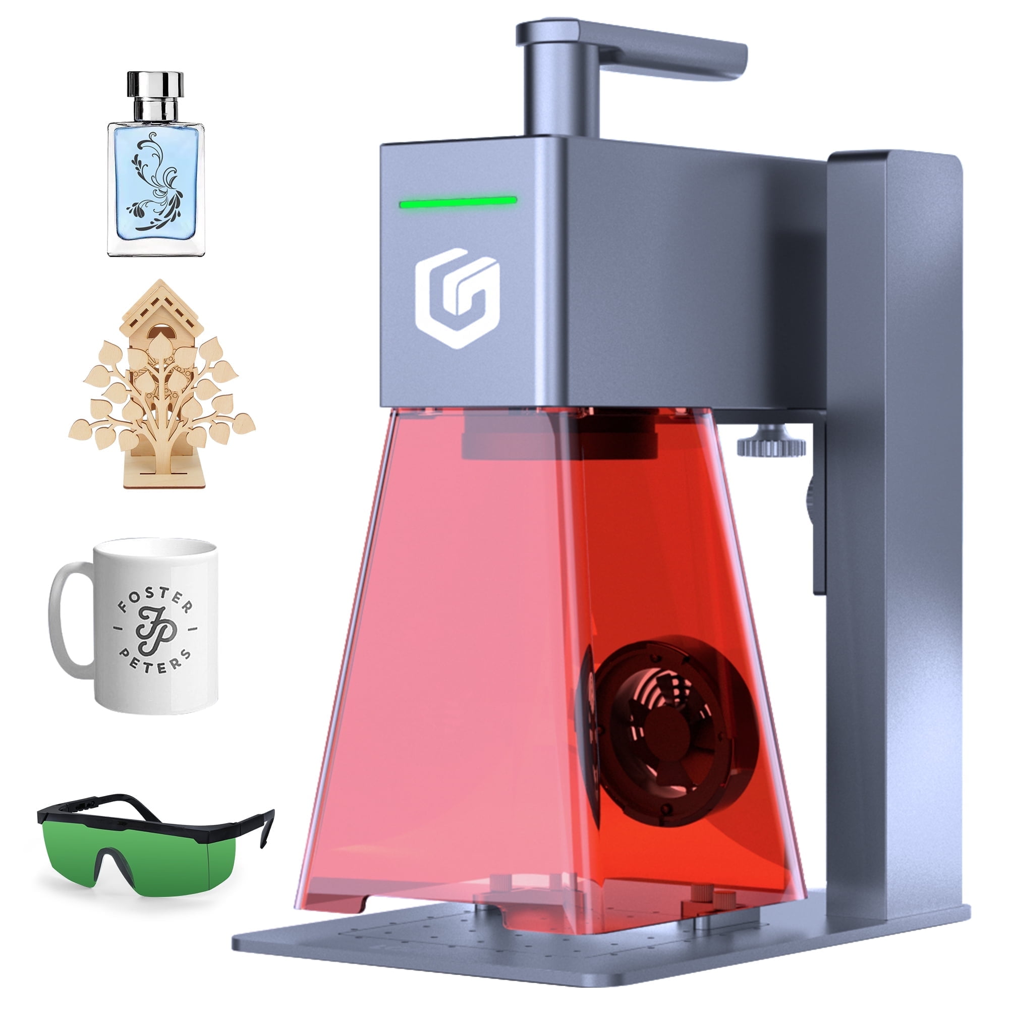 NOVODESK 12W Laser Engraver, 0.01mm Precision Portable and Handheld ...