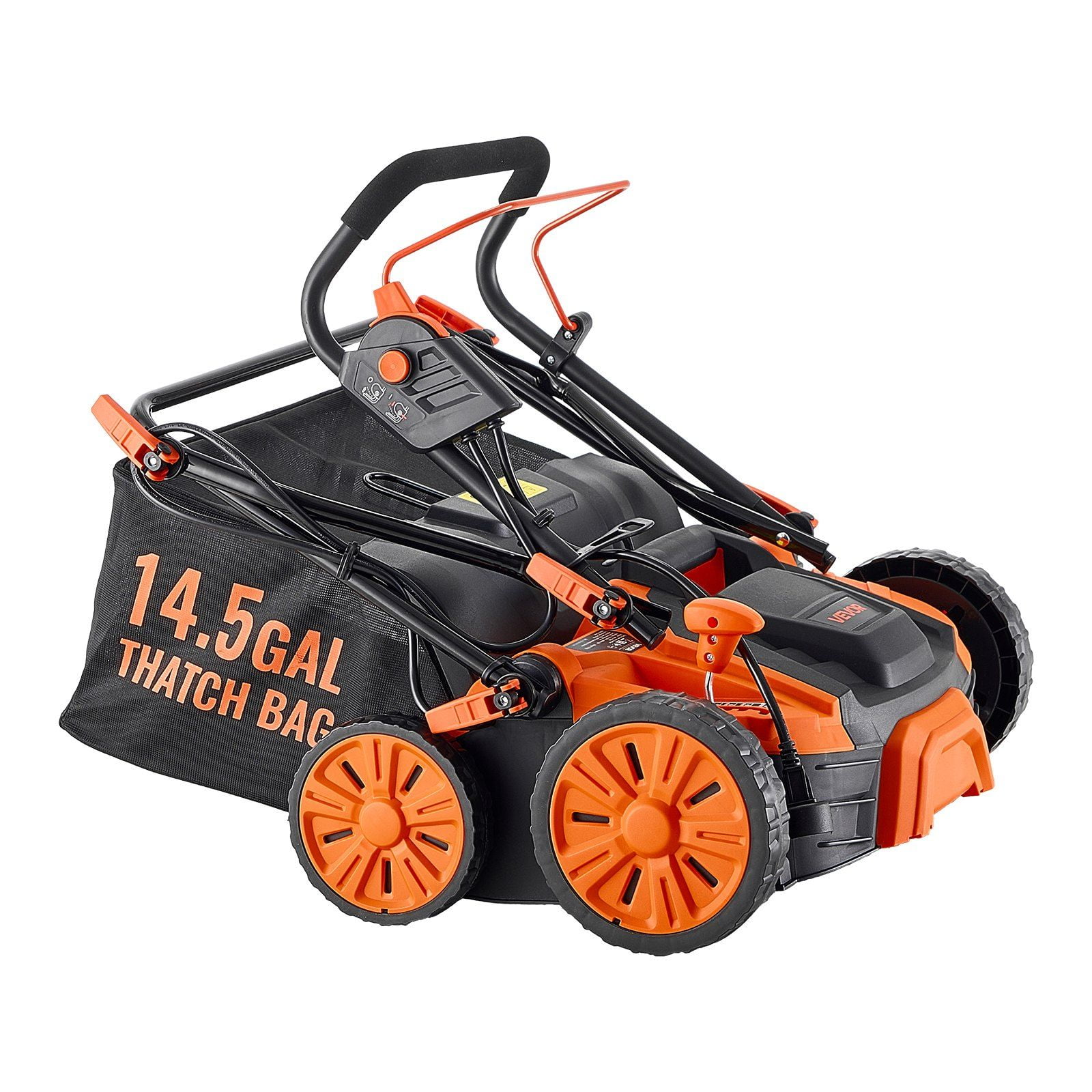 2-in-1 Electric Dethatcher and Scarifier,16-Inch 15 Amp,Corded Lawn ...
