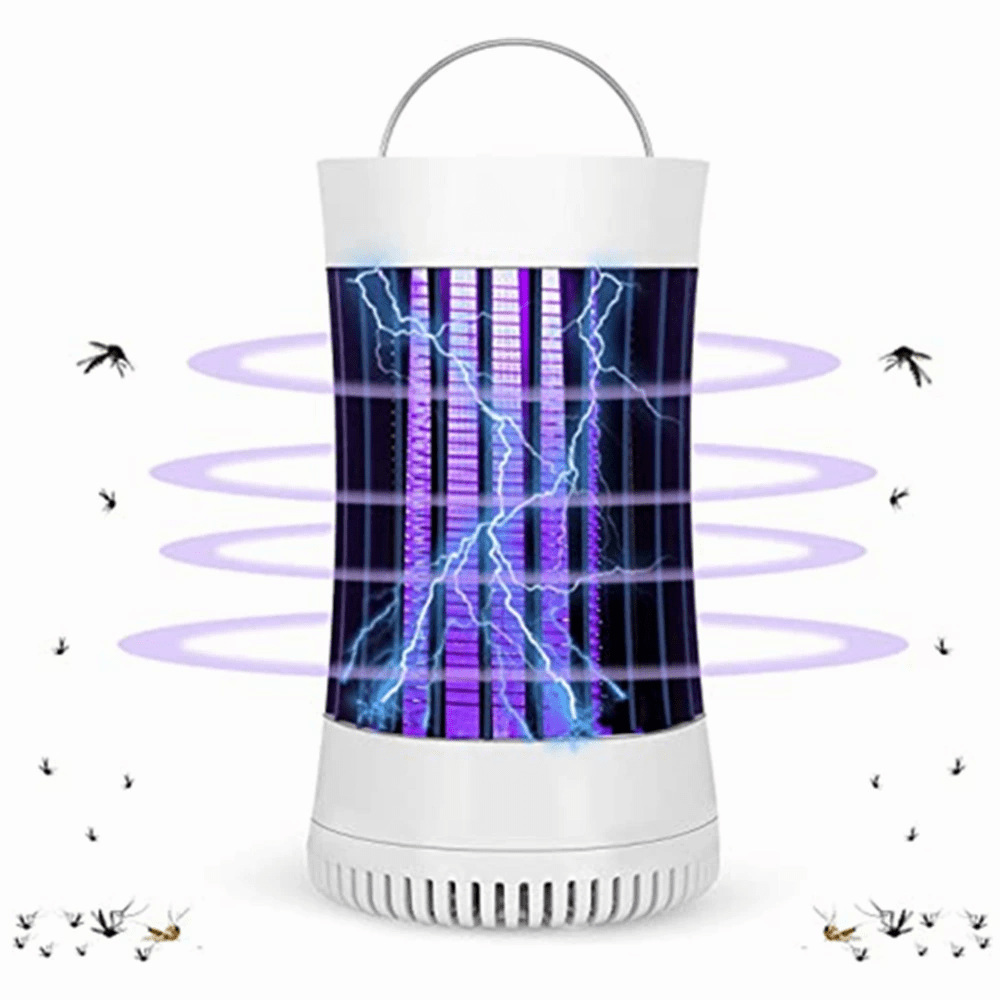 2-in-1 Electric Insect Killer UV Mosquito Trap Battery USB Powered ...