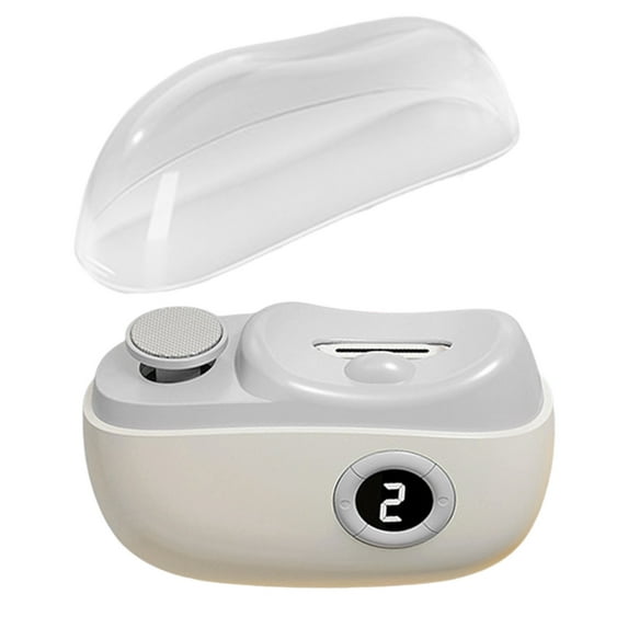 2 in-1 Electric Nails Clippers with 3 Speeds Automatic Nails Cutter ...