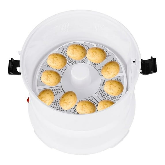 2-in-1 Electric Potato Peeler 85W Potato Peeling Machine Automatic ...