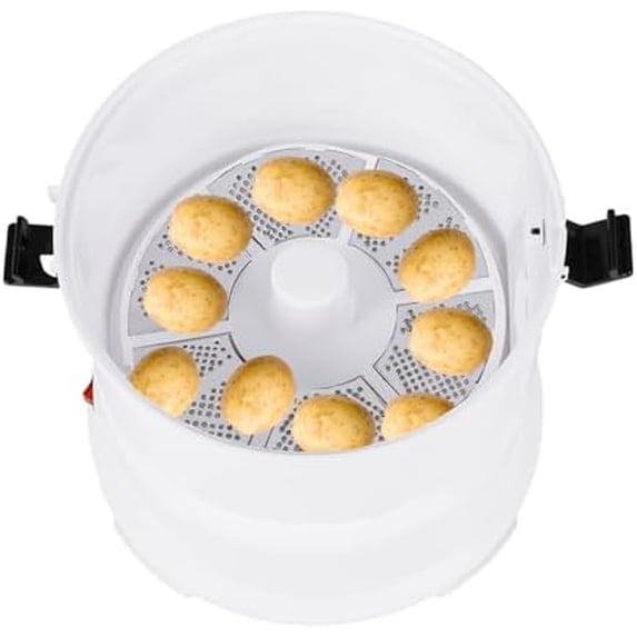 2-in-1 Electric Potato Peeler Automatic Rotating Peeling Tool Machine ...