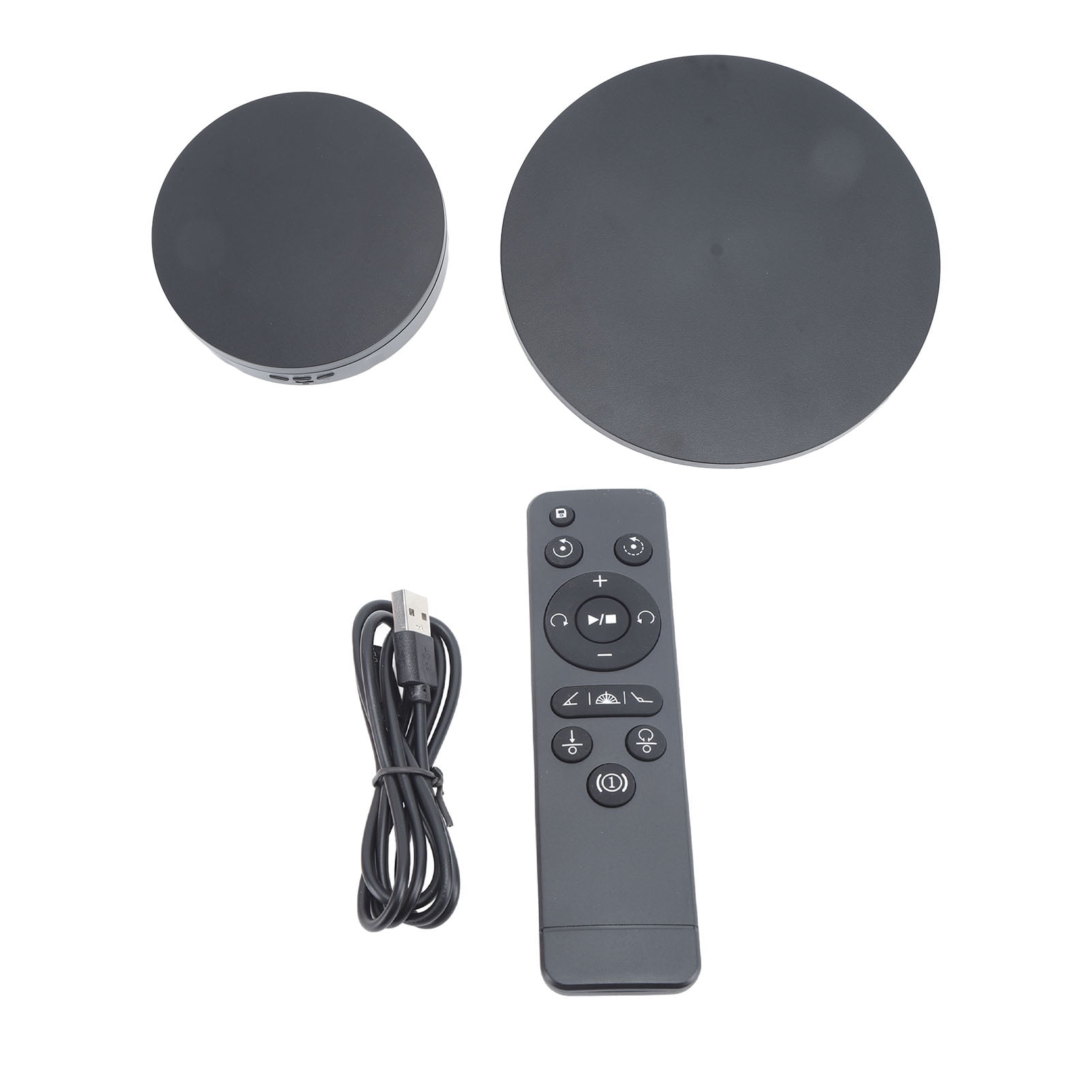 2-in-1 Electric Rotating Turntable, Smart Remote Control, Jewelry ...