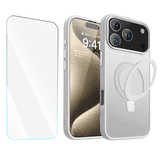 2-in-1 Entronix Bundle designed for iPhone 17 Pro Max, Heavy Duty Clear ...