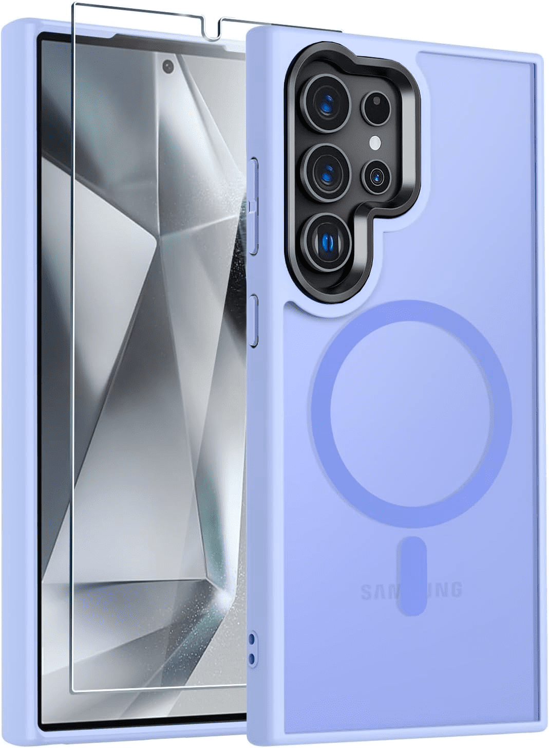 2-in-1 Entronix Bundle for Galaxy S24 Ultra, Magnetic Heavy Duty ...